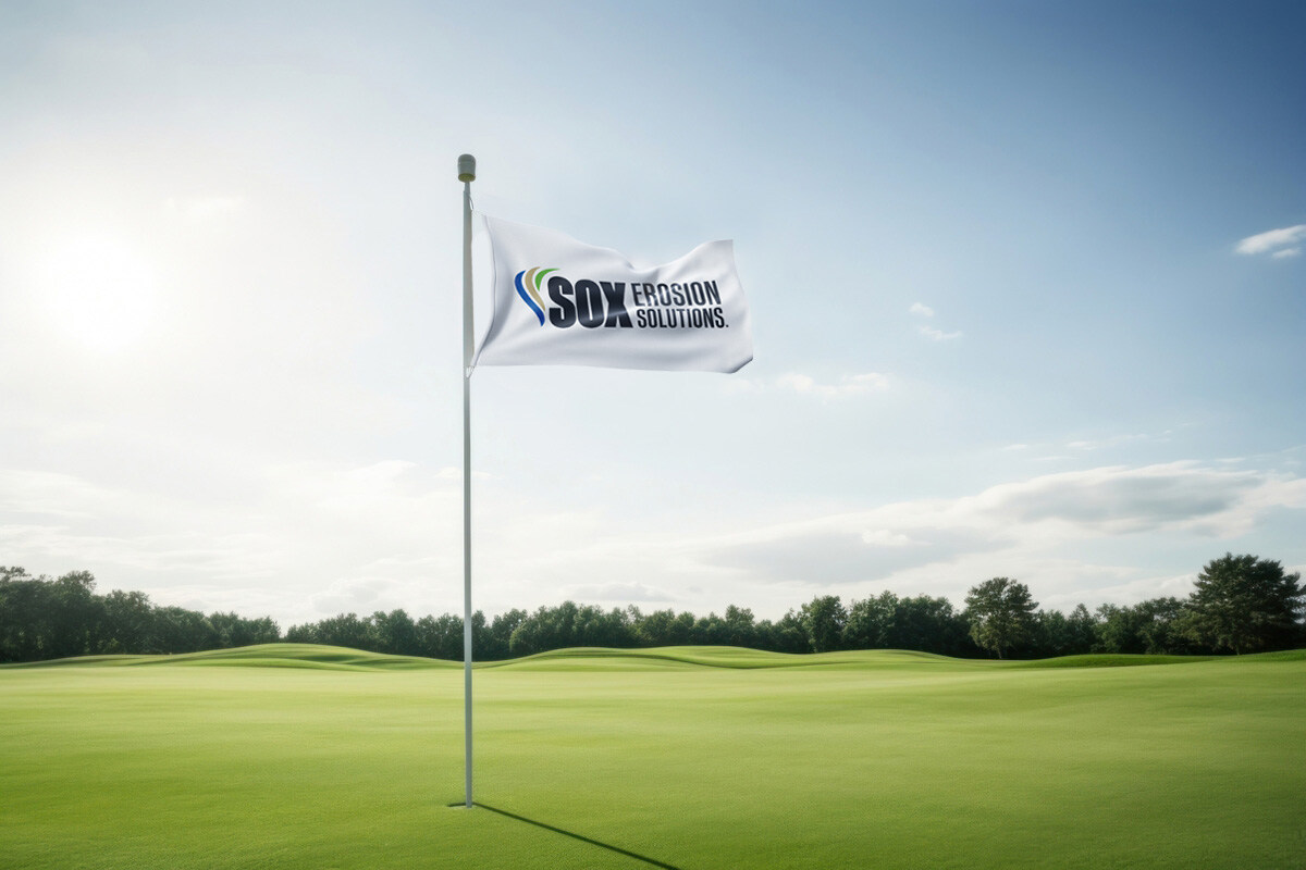Golf Course Erosion & Lake Bank Restoration | SOX Erosion Solution